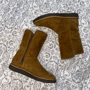UGG | Shoes | Ugg Nwots Classic Luxe Collection Abree Zip Boot | Poshmark